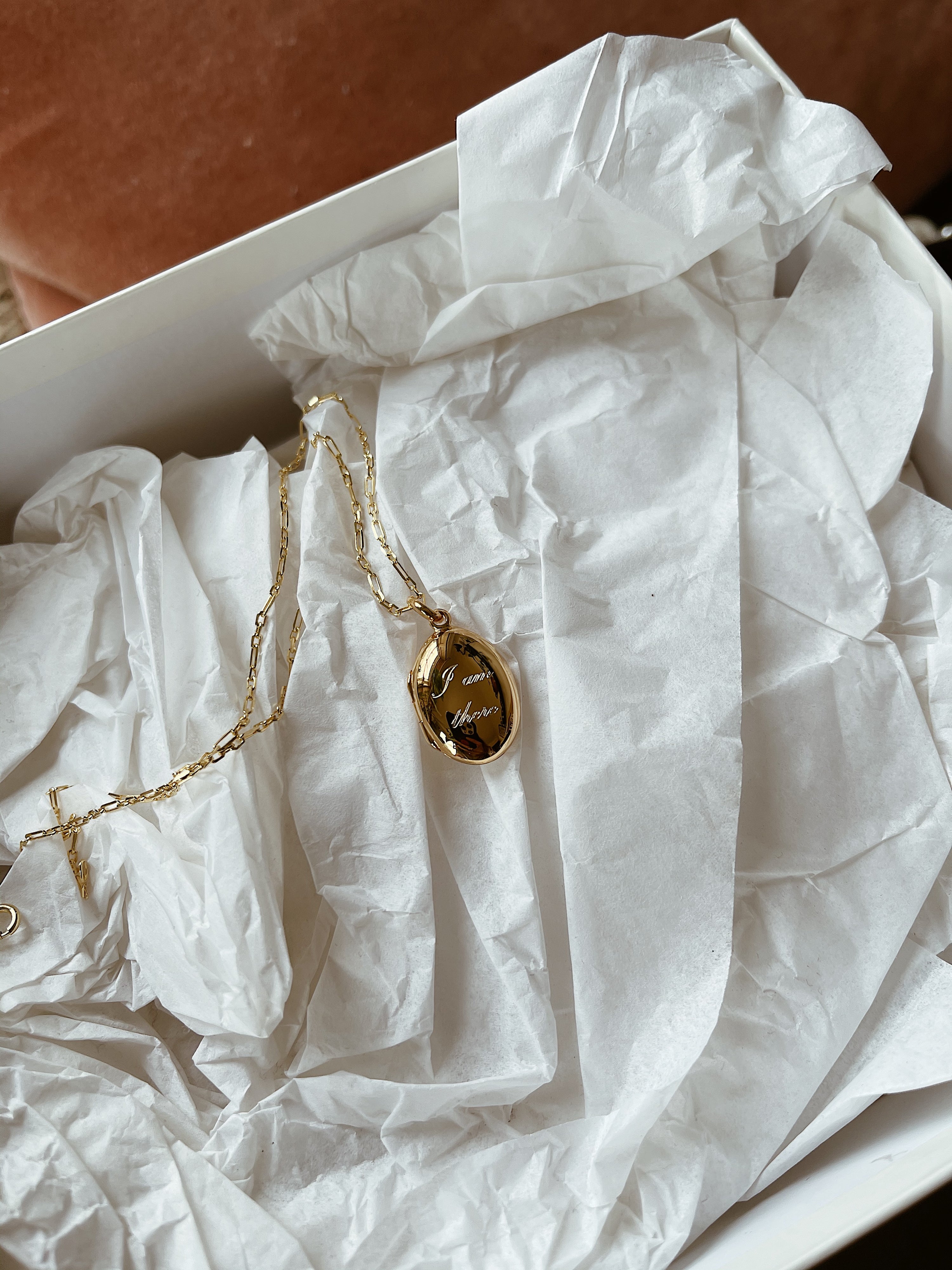 Locket ~ I Am There / Oval – Cult of Youth Jewellery